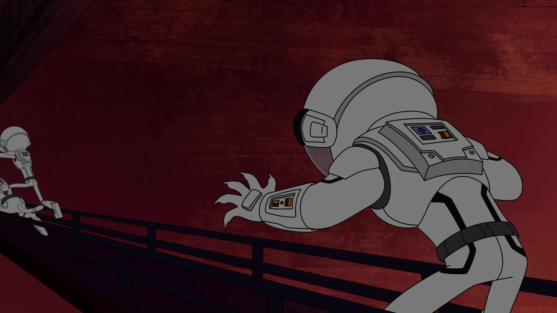 Guys? (PANTING) (SCREAMS) (SCOOBY-DOO HOWLING) Hang on, old buddy ...