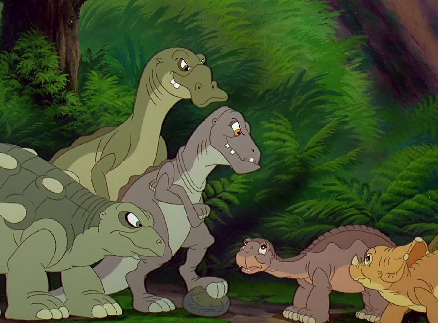 Ha ha ha. Mama. Hmm. Mmm. ... Mmm. Mmm. - The Land Before Time III: The ...
