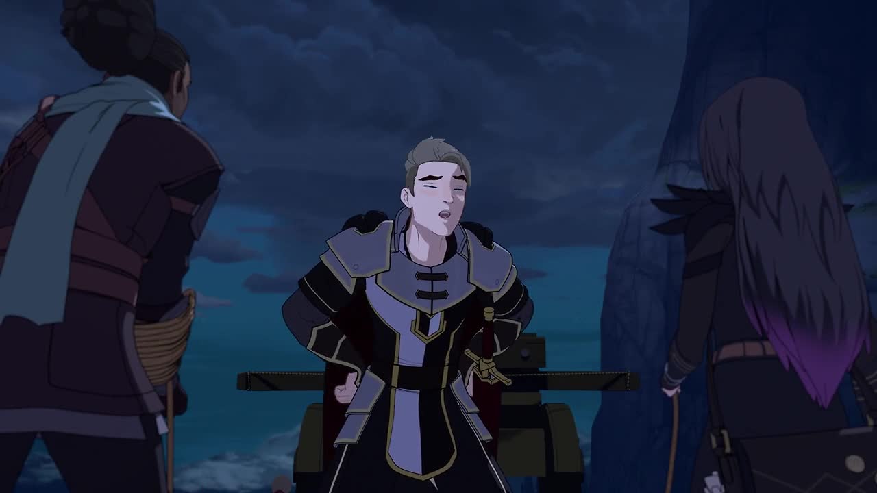 Ha! See? Scared it off. Dragon problem solved. Wait, we don't knowif it ...