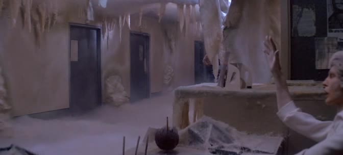 "What happened down here?What caused all this ice? It's a demon we ...