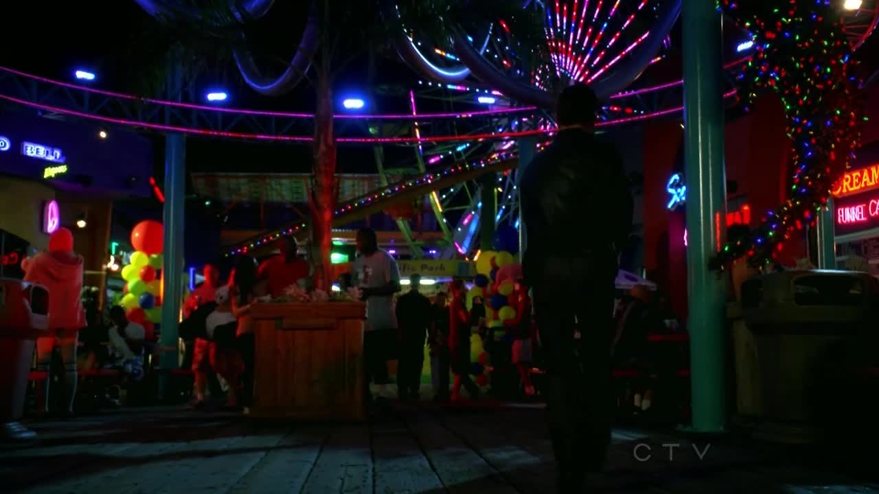 "Haskell, hold it right there. Drop the gun! I'm a CSI, in pursuitof a ...