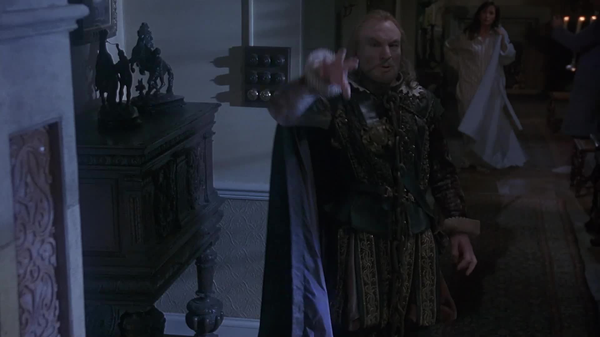 HAVE AT YOU, SIR GHOST. LEAVE THEM ALONE, YOU BIG BULLY! WHAT'S GOING ...