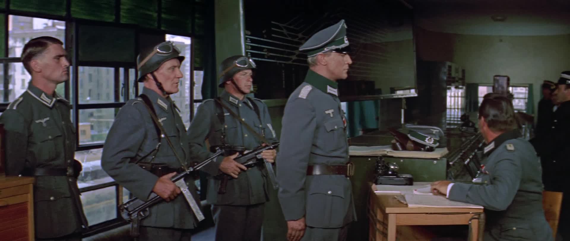 - Heil Hitler.- Heil Hitler. I am Major von Klement. My orders, please ...