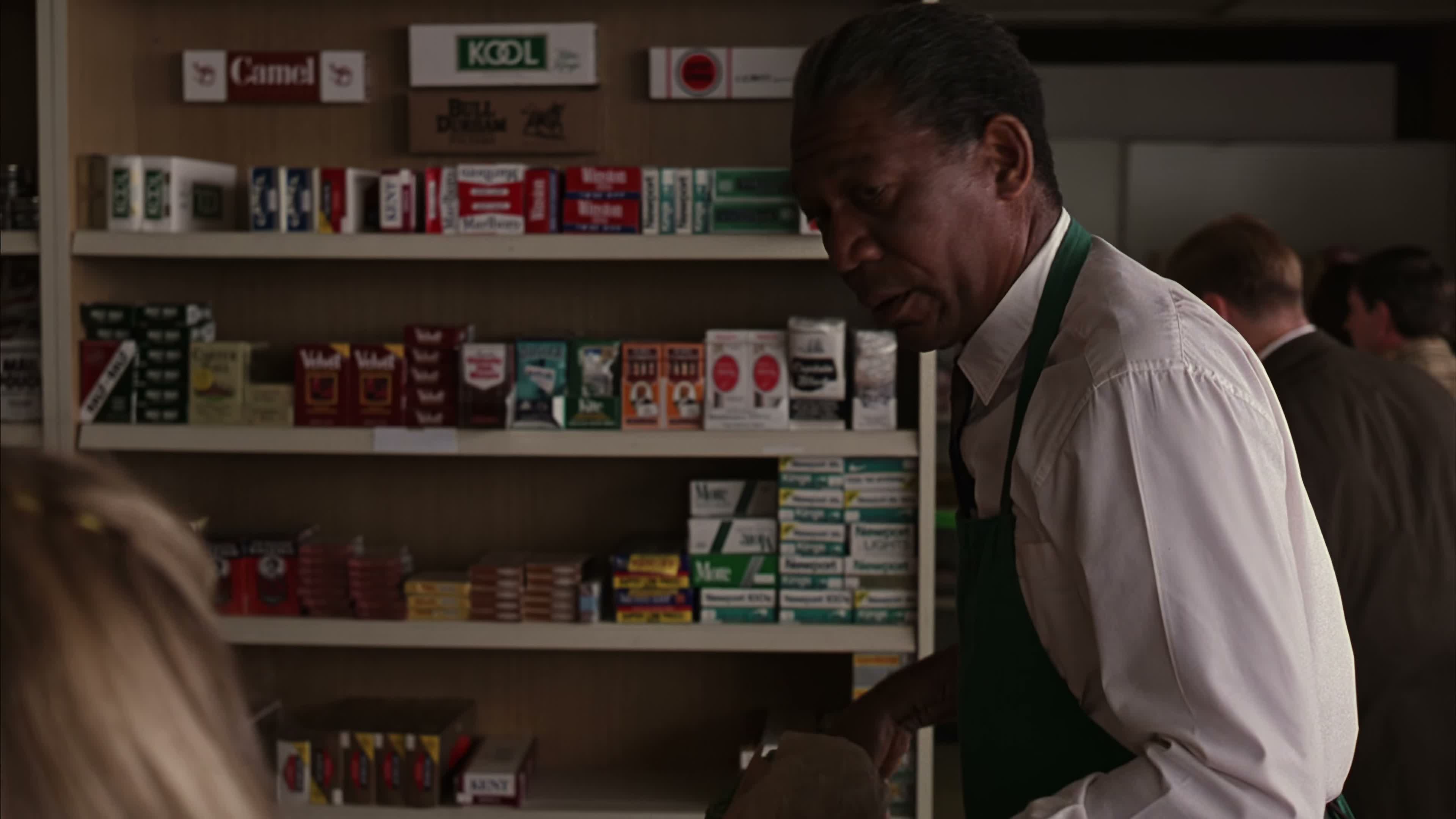 Here you go, miss. Restroom break? - The Shawshank Redemption | Clip.Cafe