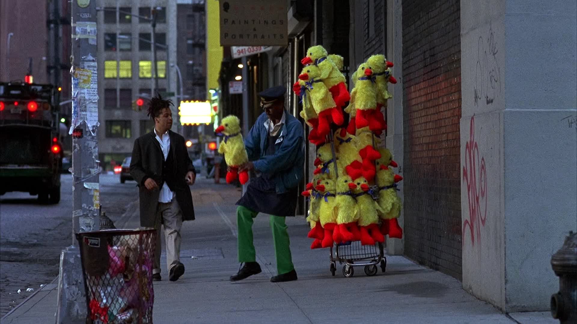 Duck-man! Can I get two ducks, man? - Basquiat | Clip.Cafe