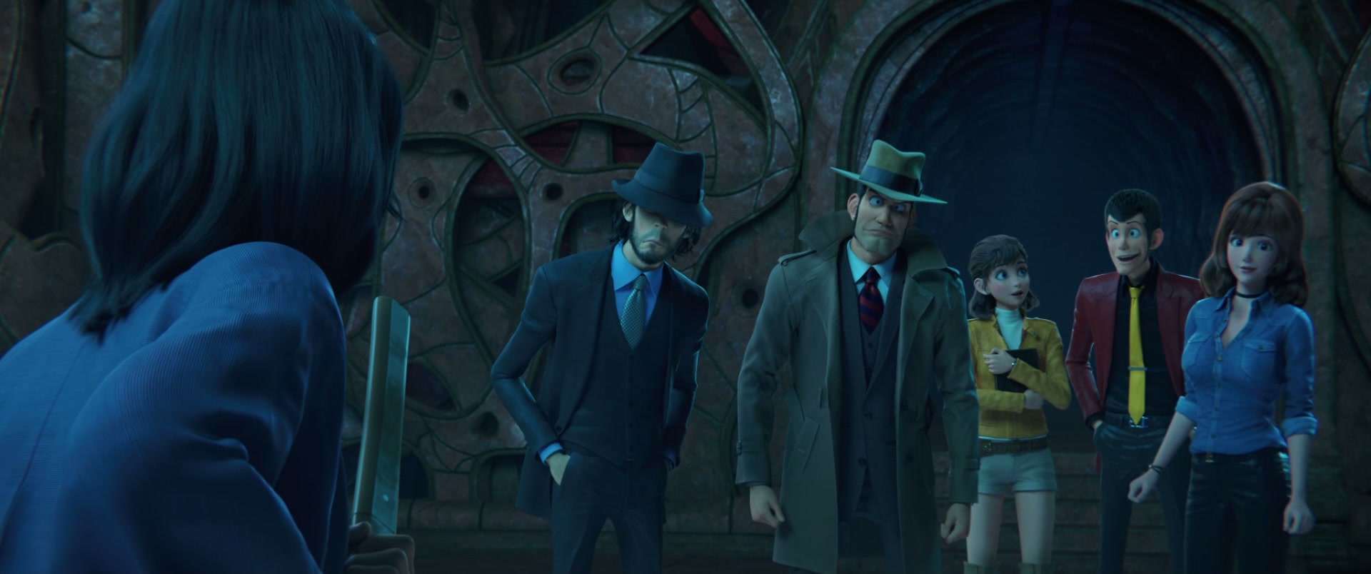 "Hey, Goemon!Stop throwing a fit and look!" - Lupin III: The First quote