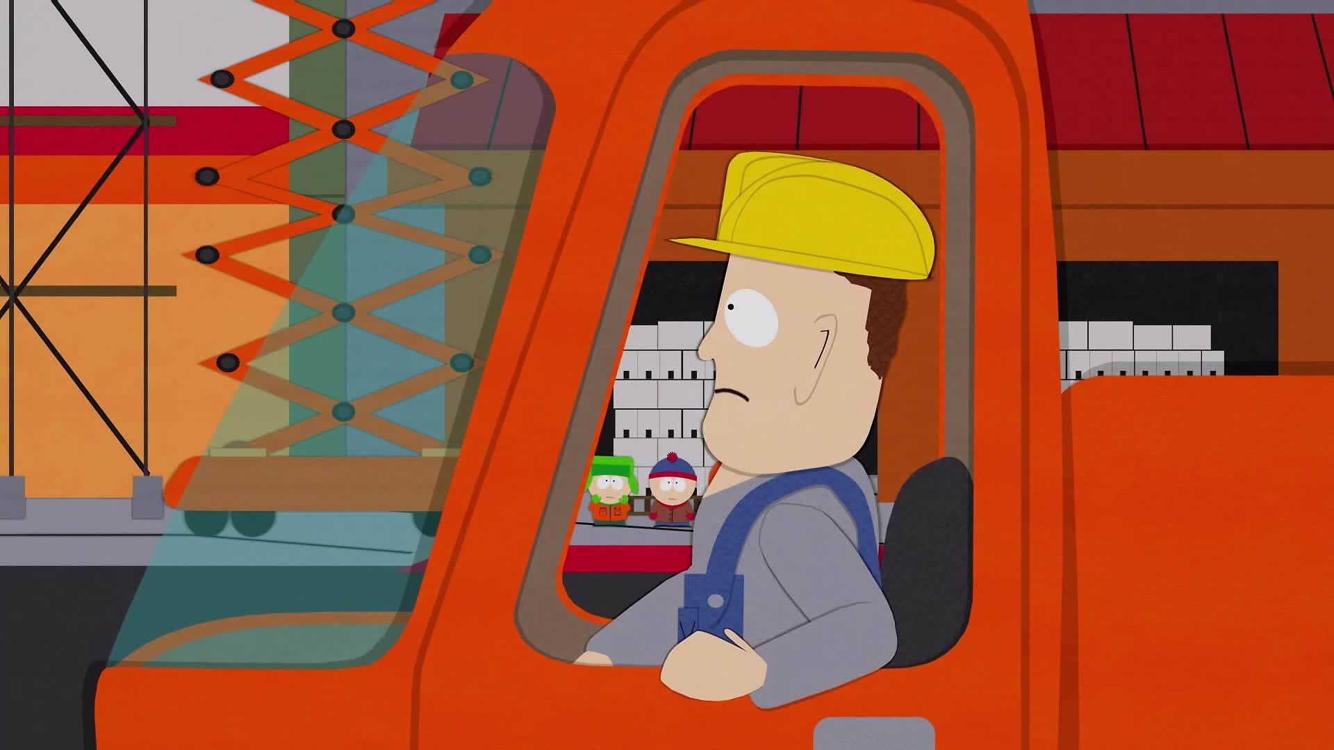 Hey! Hey! Who the hell told youto put this thing back up? Sorry, kid ...