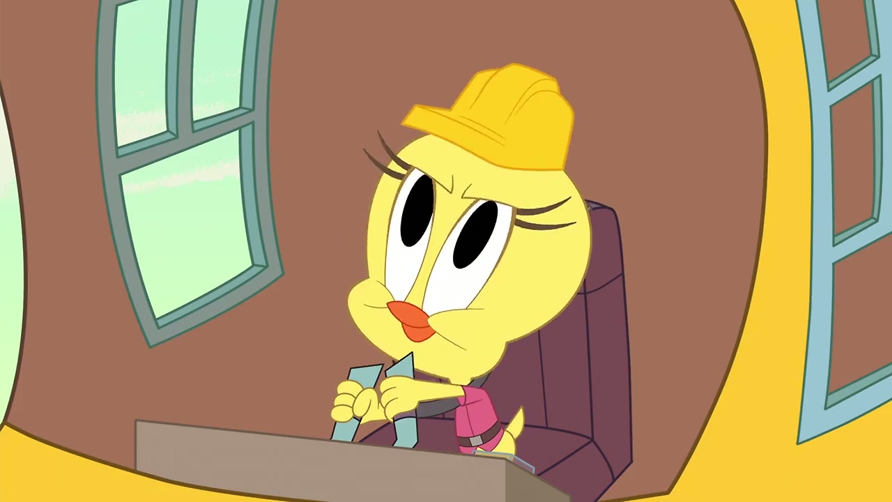 Hey, I'm not afraid anymore. - Bugs Bunny Builders | Clip.Cafe