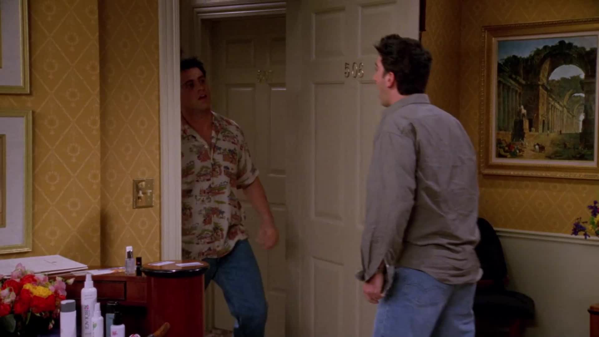 It's Joey, I love Joey! Joey lives with a duck! - Friends | Clip.Cafe