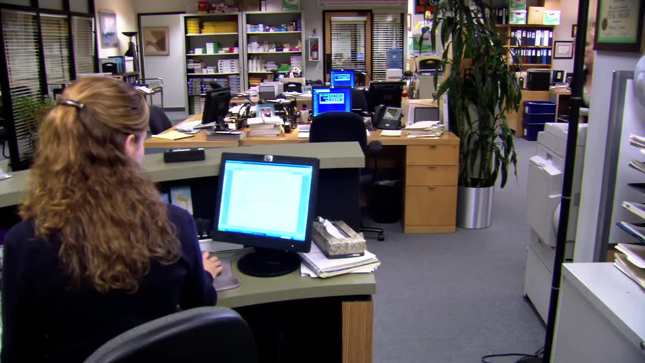 Hey, Pam, would you liketo go with me to grab a coffee? Really? Yeah. I ...