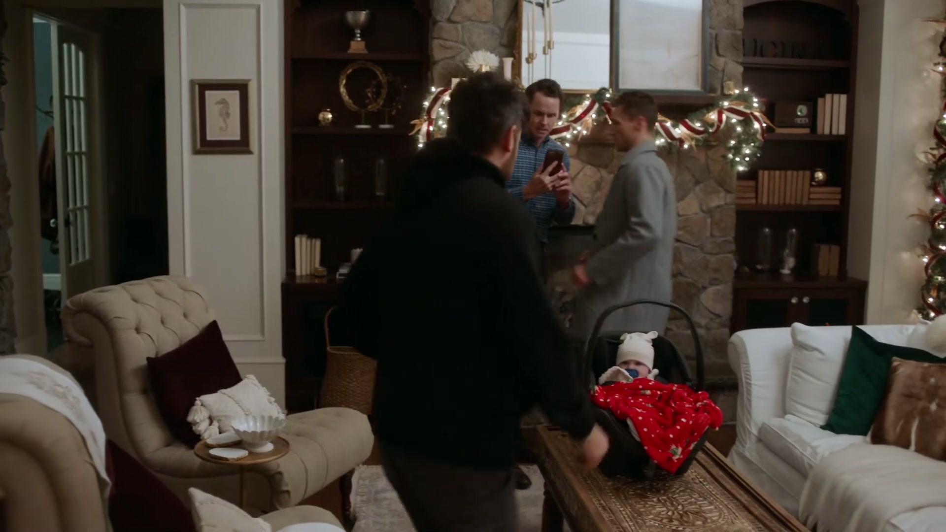 Hi! Oh... This is a lovely surprise. - Three Wise Men and a Baby | Clip ...