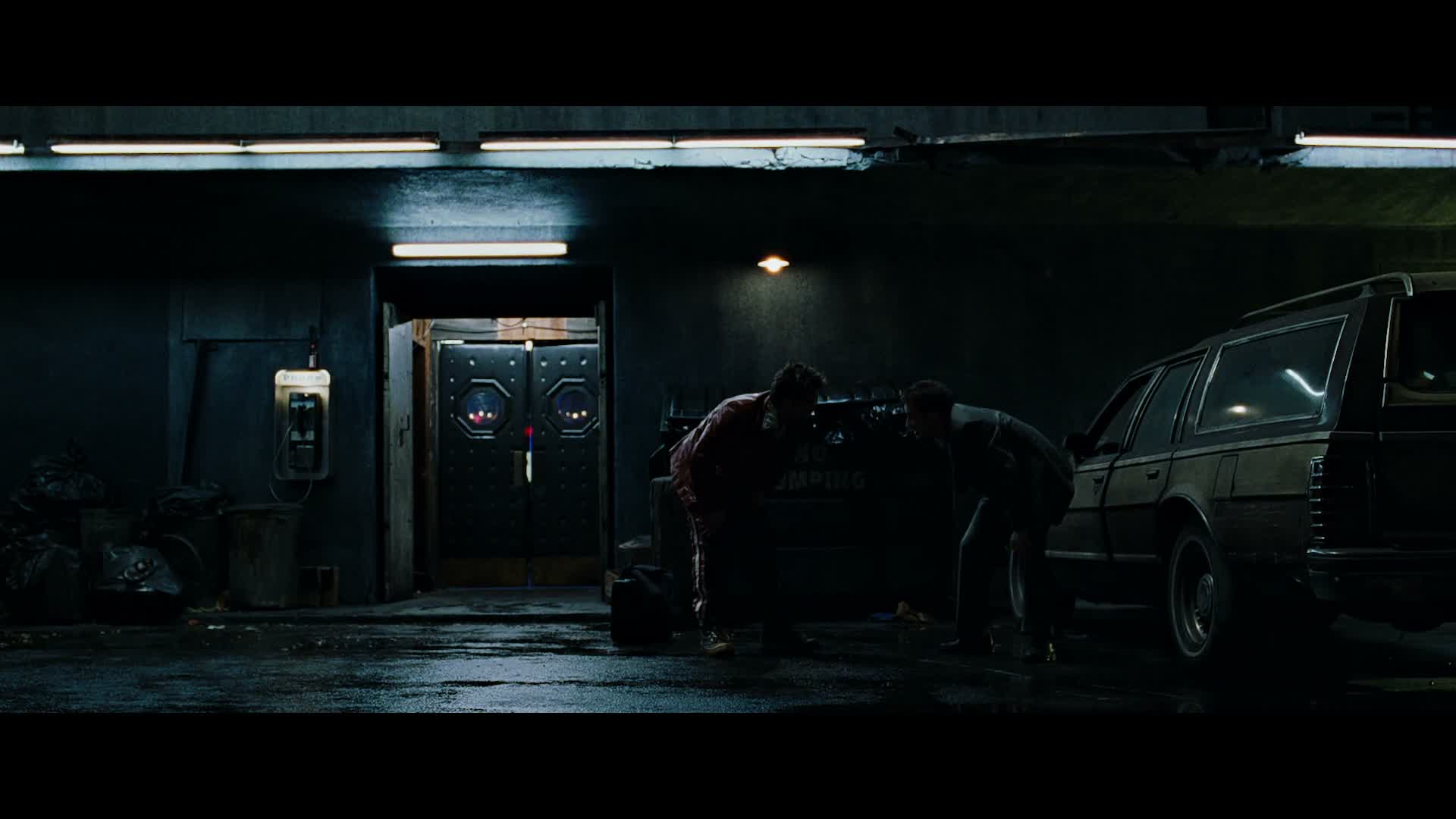 - Hit me again.- No, you hit me. Come on! - Fight Club | Clip.Cafe