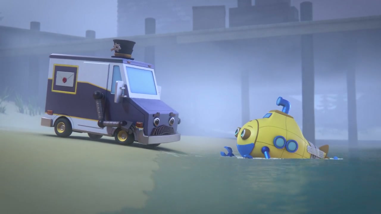 "Hmm. You don't seem so spooky to me." - Mighty Monsterwheelies quote