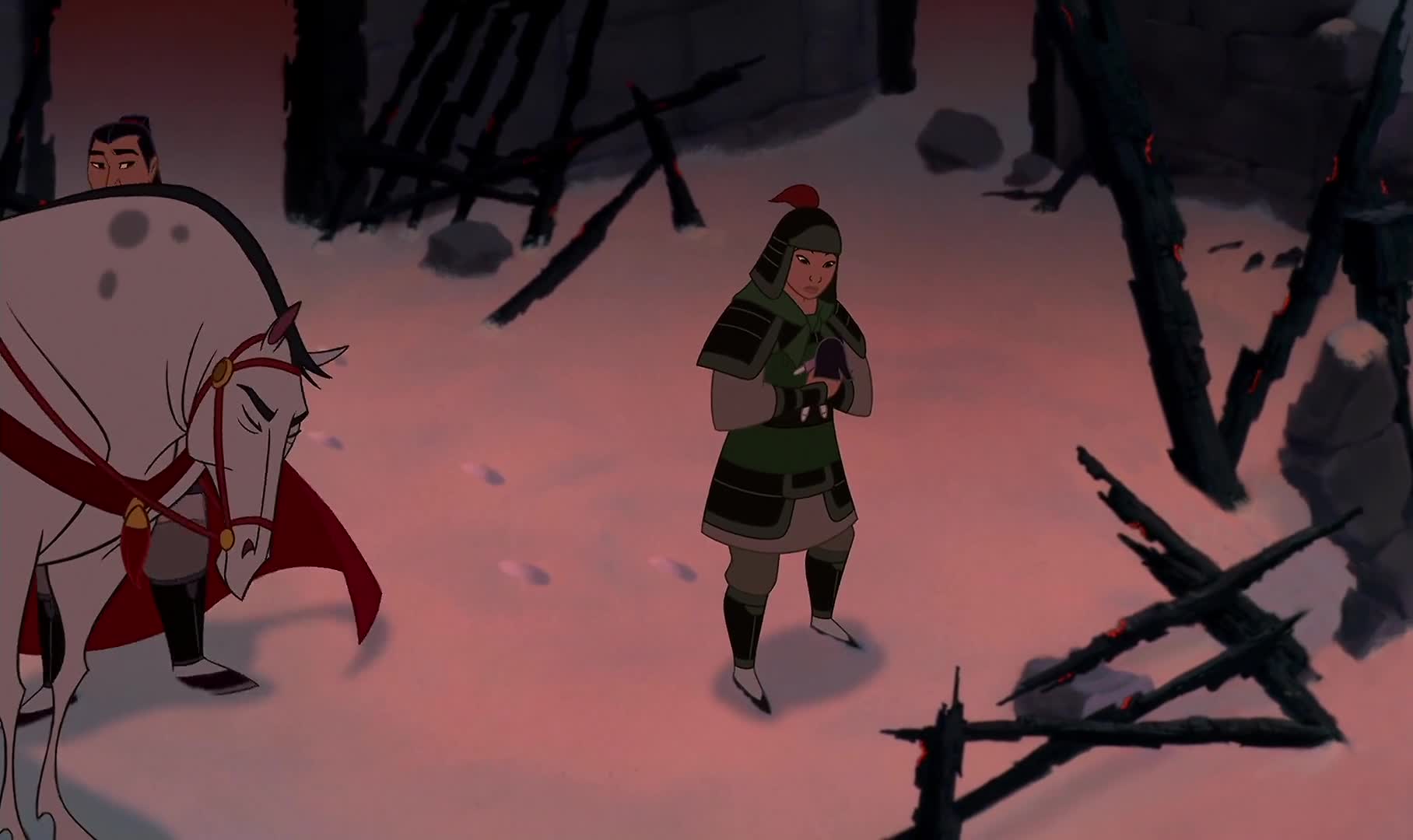 I don't understand.My father should've been here. Captain! - Mulan ...