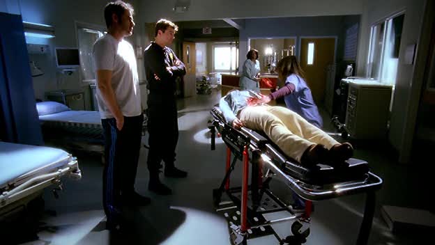 I can't find the sourceof this bleeding! - I need gloves and surgical ...