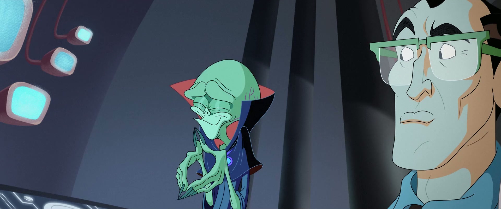 "I don't want to interruptyour chatter, but we have to save a planet ...