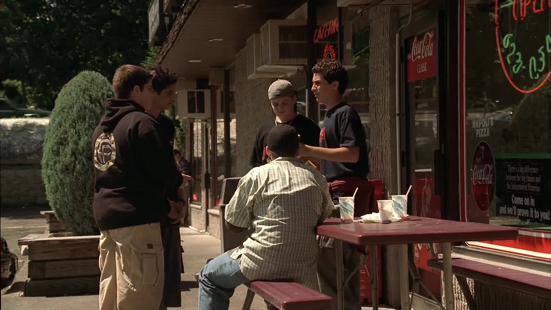 - I had enough for one.- Give me a hit. Don't backwash. - I won't do ...