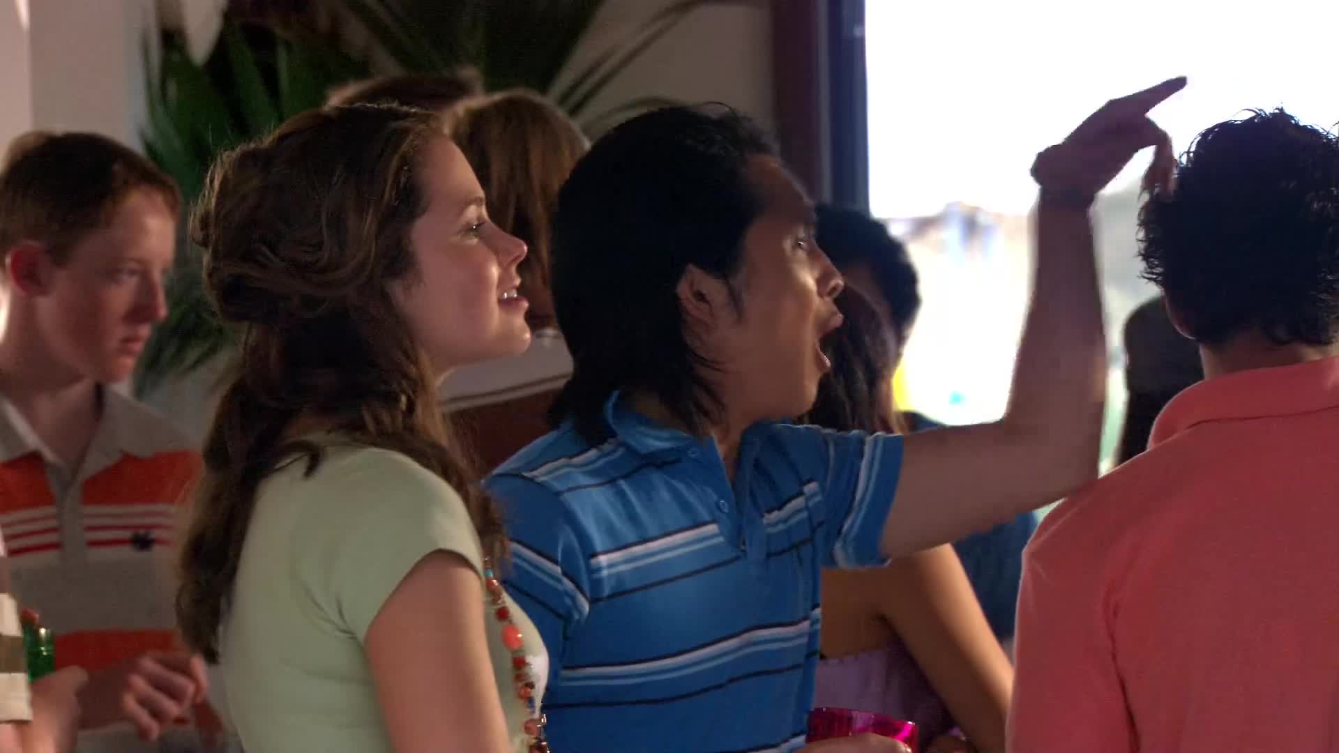 "I know that move.I can do it. Sure you can. I can. Yeah! Yeah! Whoo ...