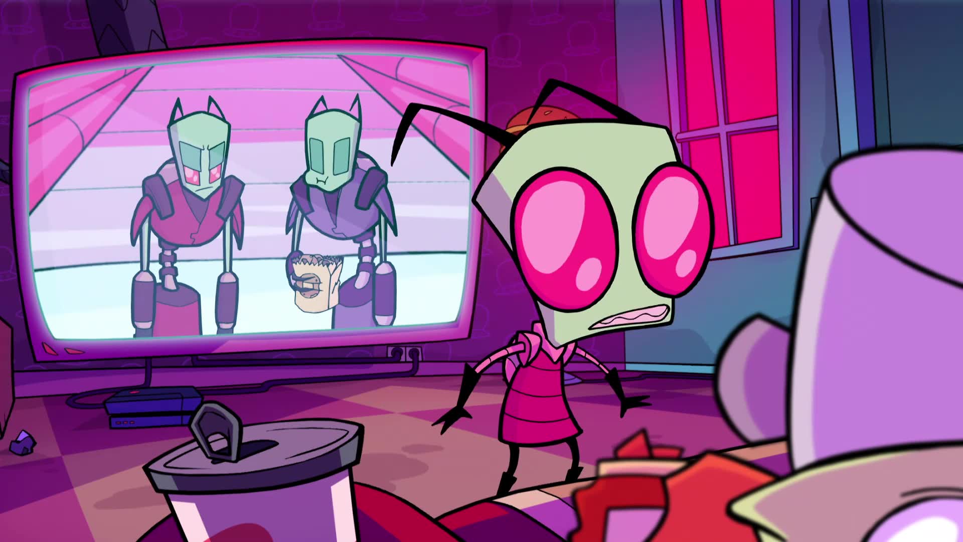 I remember phase two! You do? Good work GIR! Tell me. You gonna order a ...