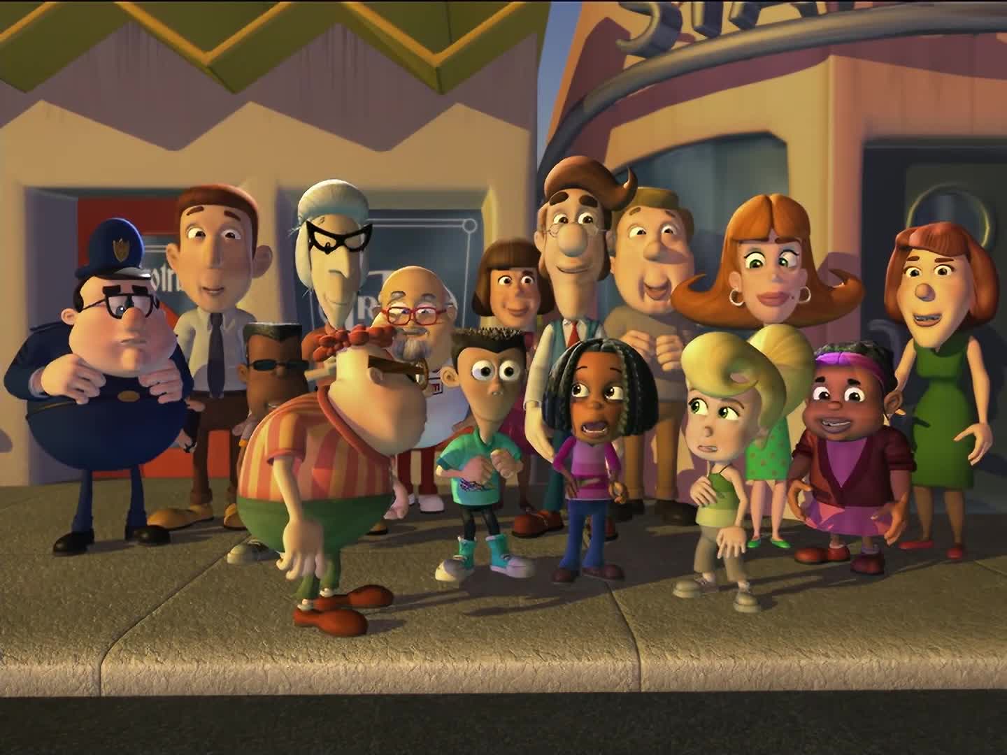 ( rocket engine screaming ) - The Adventures of Jimmy Neutron: Boy ...