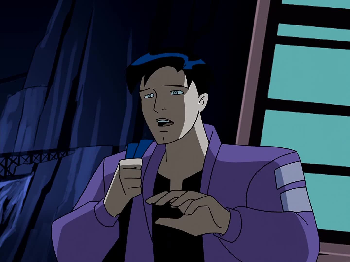 I want you to give back the Batman suit. What? Why? There is no reason ...