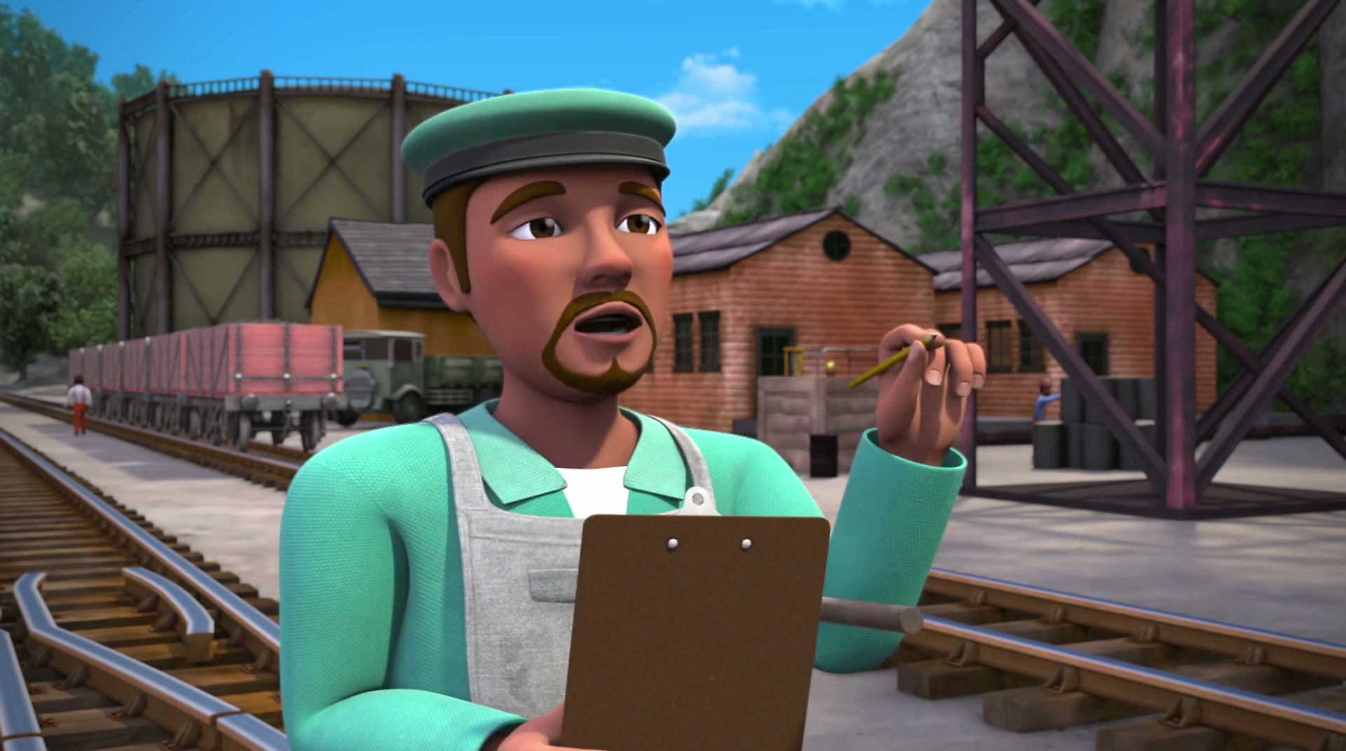 If you can take that, you can fill up with allthe coal and water you ...