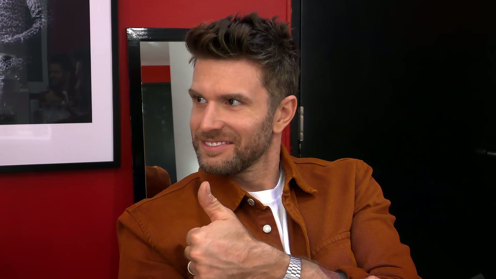"If Joel spent as long onhis jokes as he did on his six-pack, he'd ...