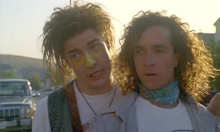 "I'll be back. No buds chill!" - Encino Man quote