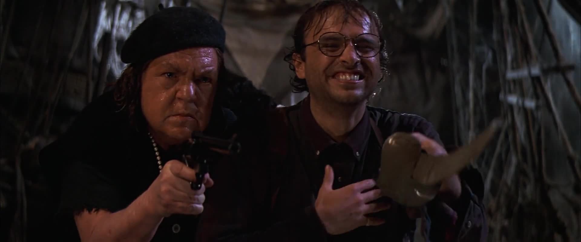 I'm all right. Data's just unhappy. Pinchers of Power. - Get it off me ...