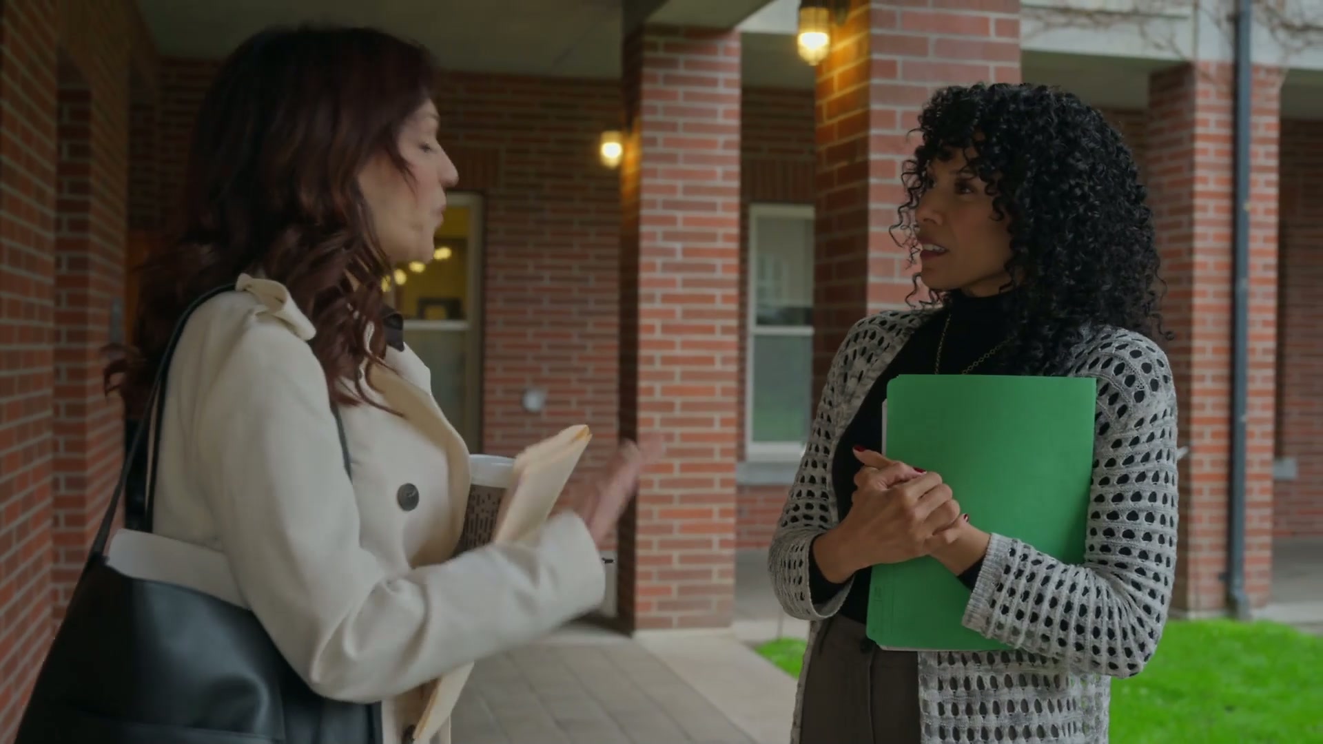 I'm-I'm helping, uh,Professor Briggs with curriculum development ...