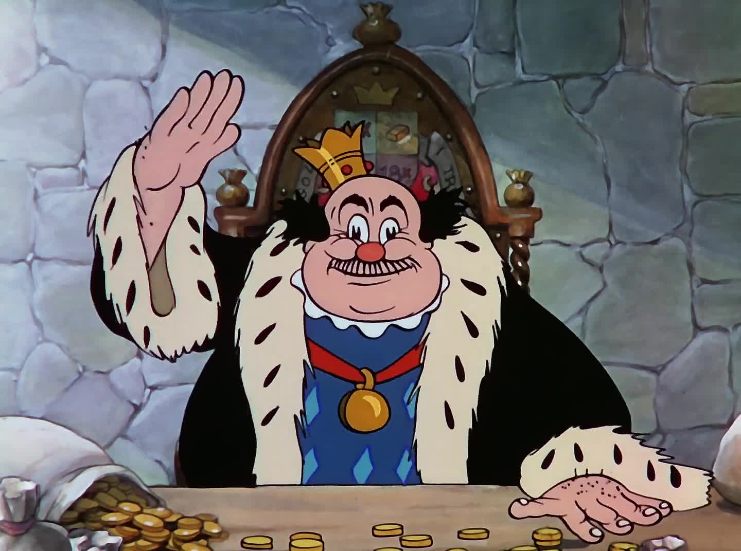 "I'm known as rich King Midas / And when you look at me / You'll see a ...