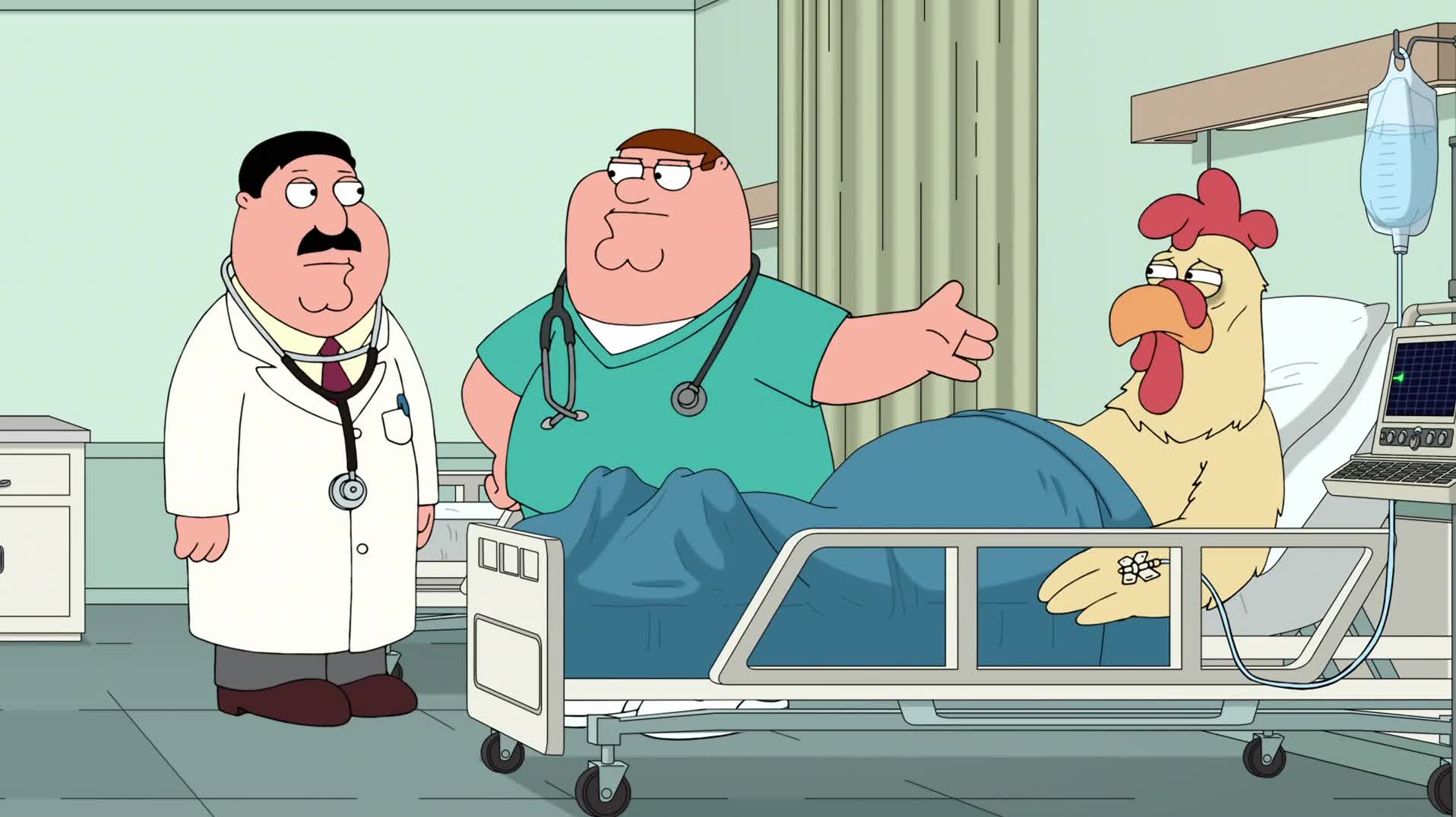I'm sorry, Dr. Hartman,but I can't help this patient. We're really big ...