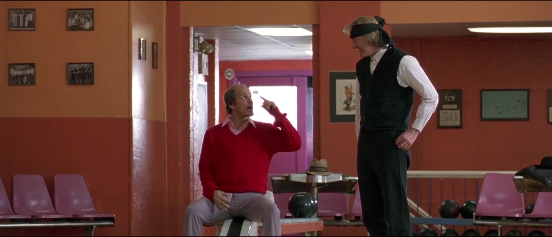 I'm telling you,a bowler's two worst enemies are his eyes and his ears ...