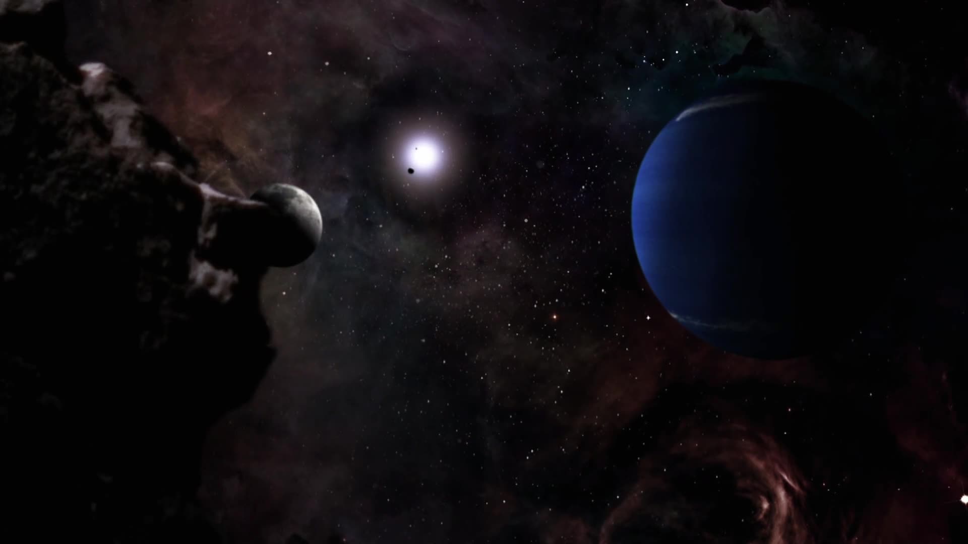 "IN OUR OWN SOLAR SYSTEM,THERE ARE JUST EIGHT PLANETS. BUT ORBITING ...