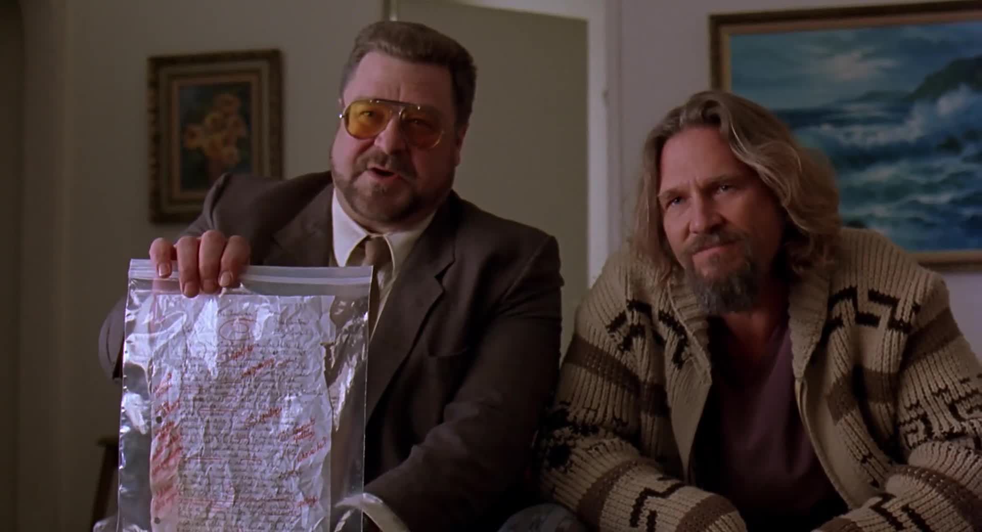 You're killing your father, Larry! - The Big Lebowski | Clip.Cafe