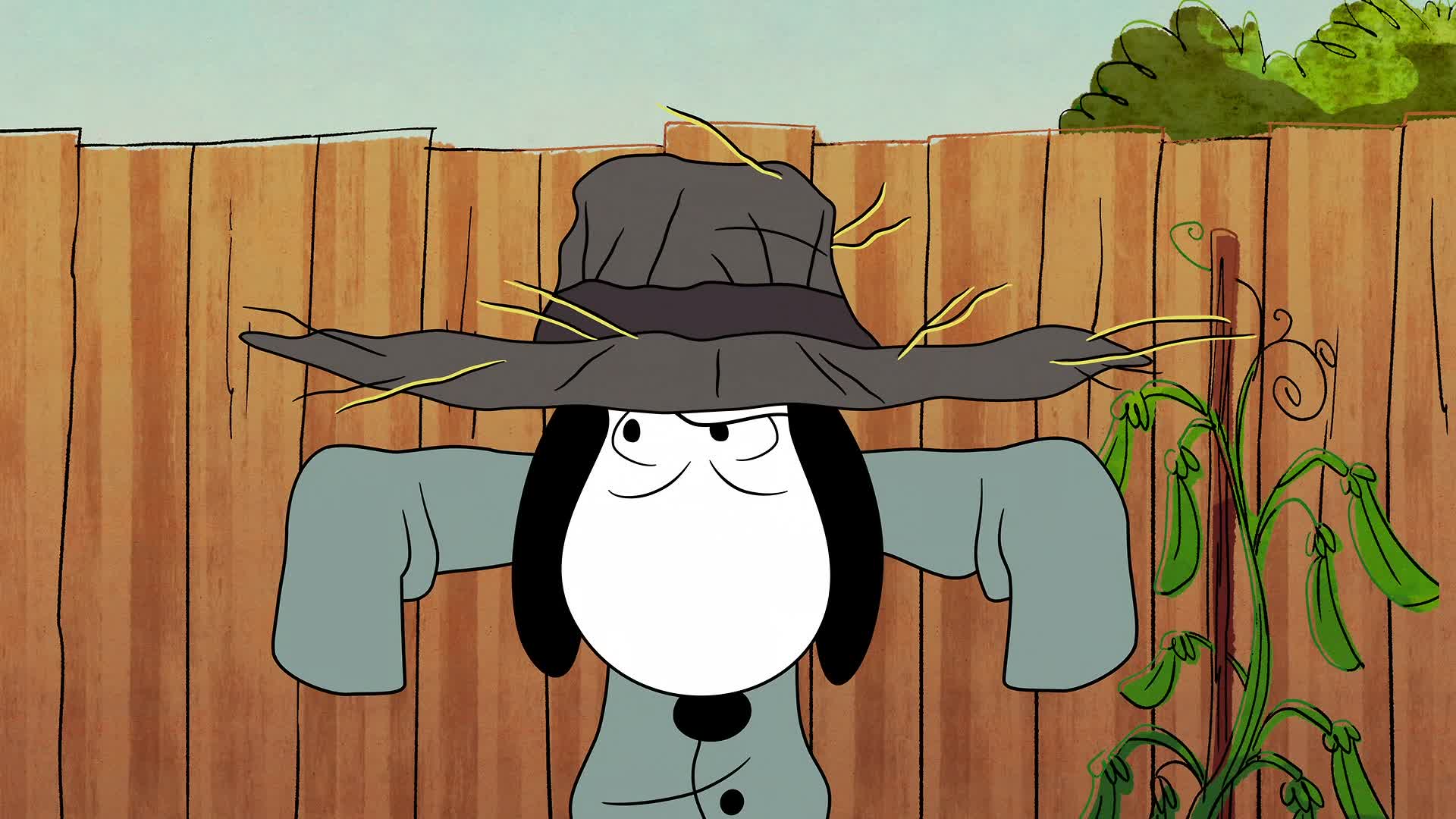 "Isn't Lucille's gardencoming along nicely, sir? I'd like it betterif ...
