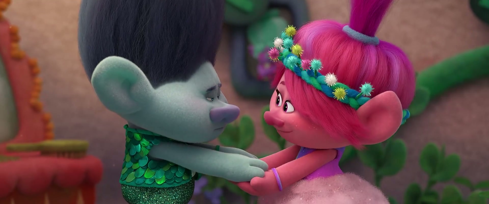 It seems like more thana macramé issue. - Trolls Band Together | Clip.Cafe
