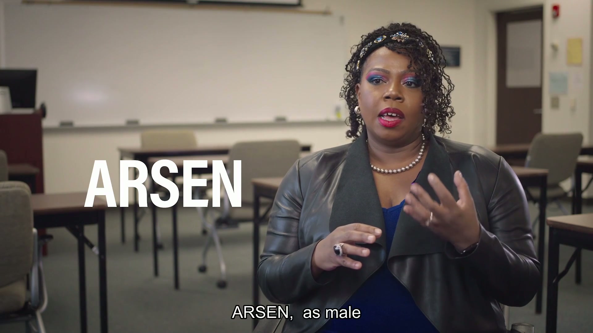 It's a composite word thatactually combines, ARSEN, as male and KOITAI ...