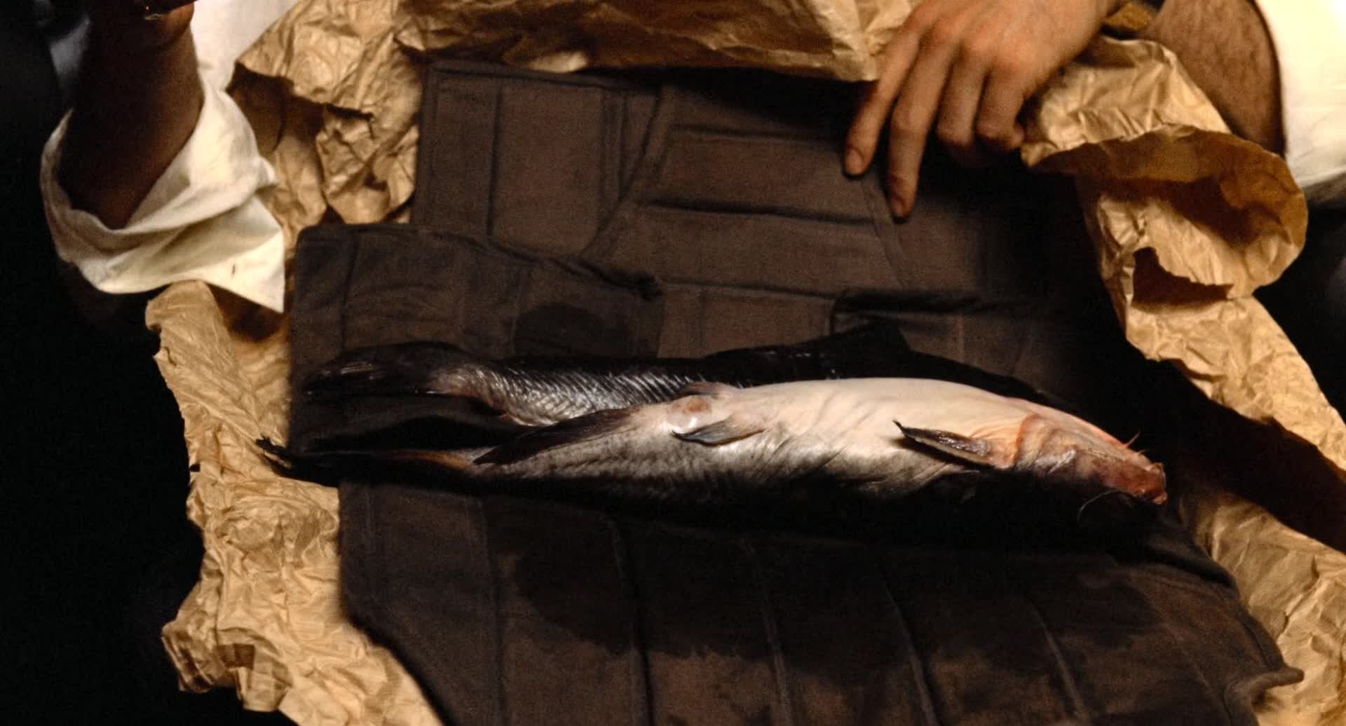 What the hell is this? It's a Sicilian message. It means Luca Brasi ...