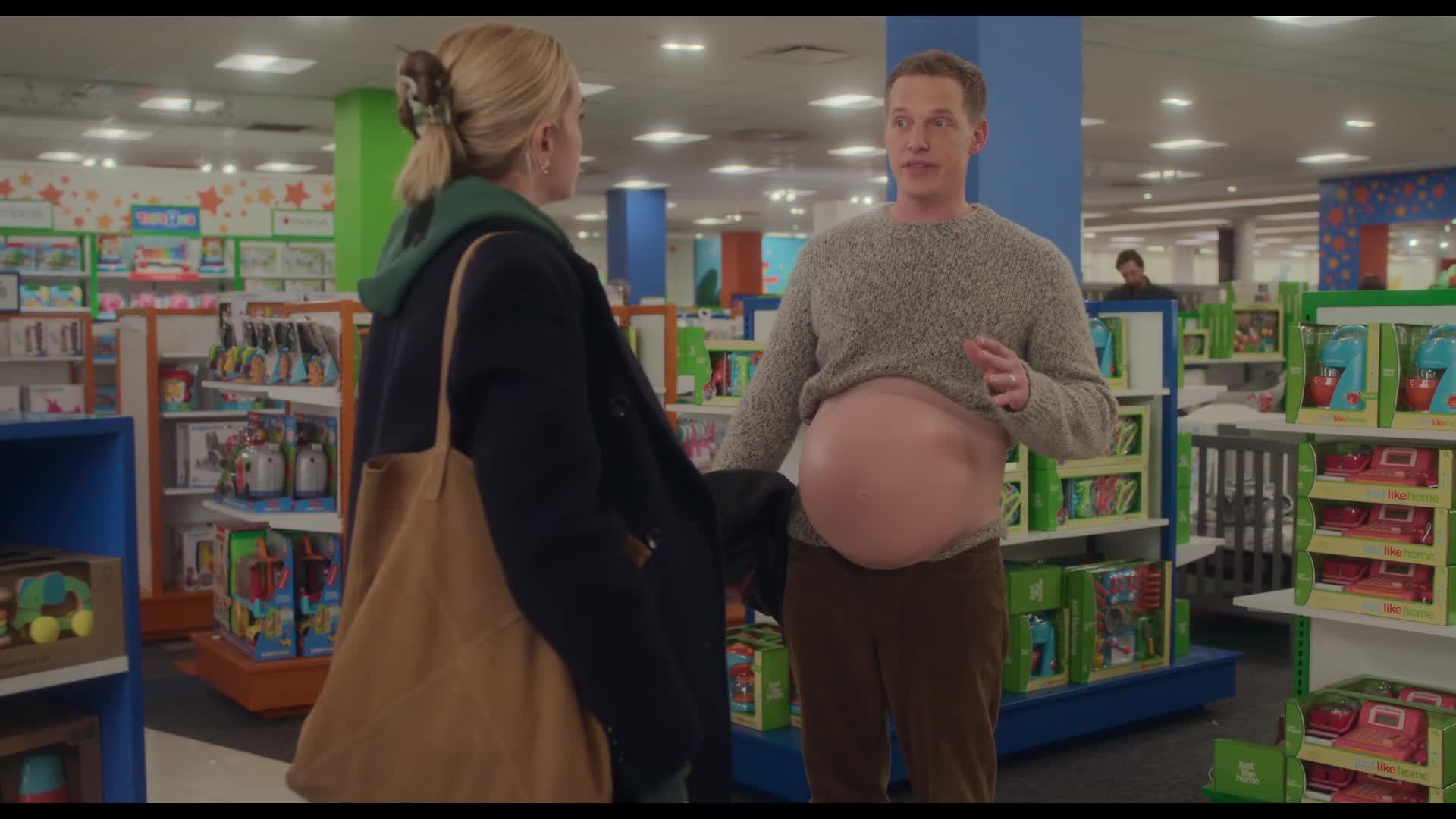 It's called an empathybump, all right? - Kinda Pregnant | Clip.Cafe