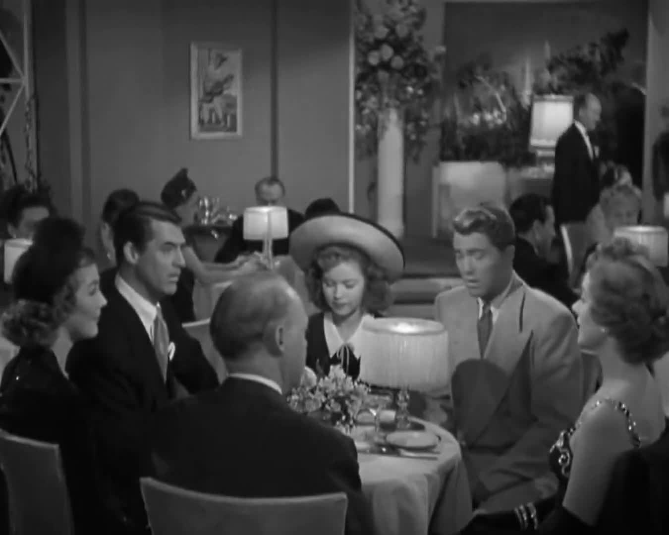"It's getting to be quite a party. Ah, ah, all is not gold that ...