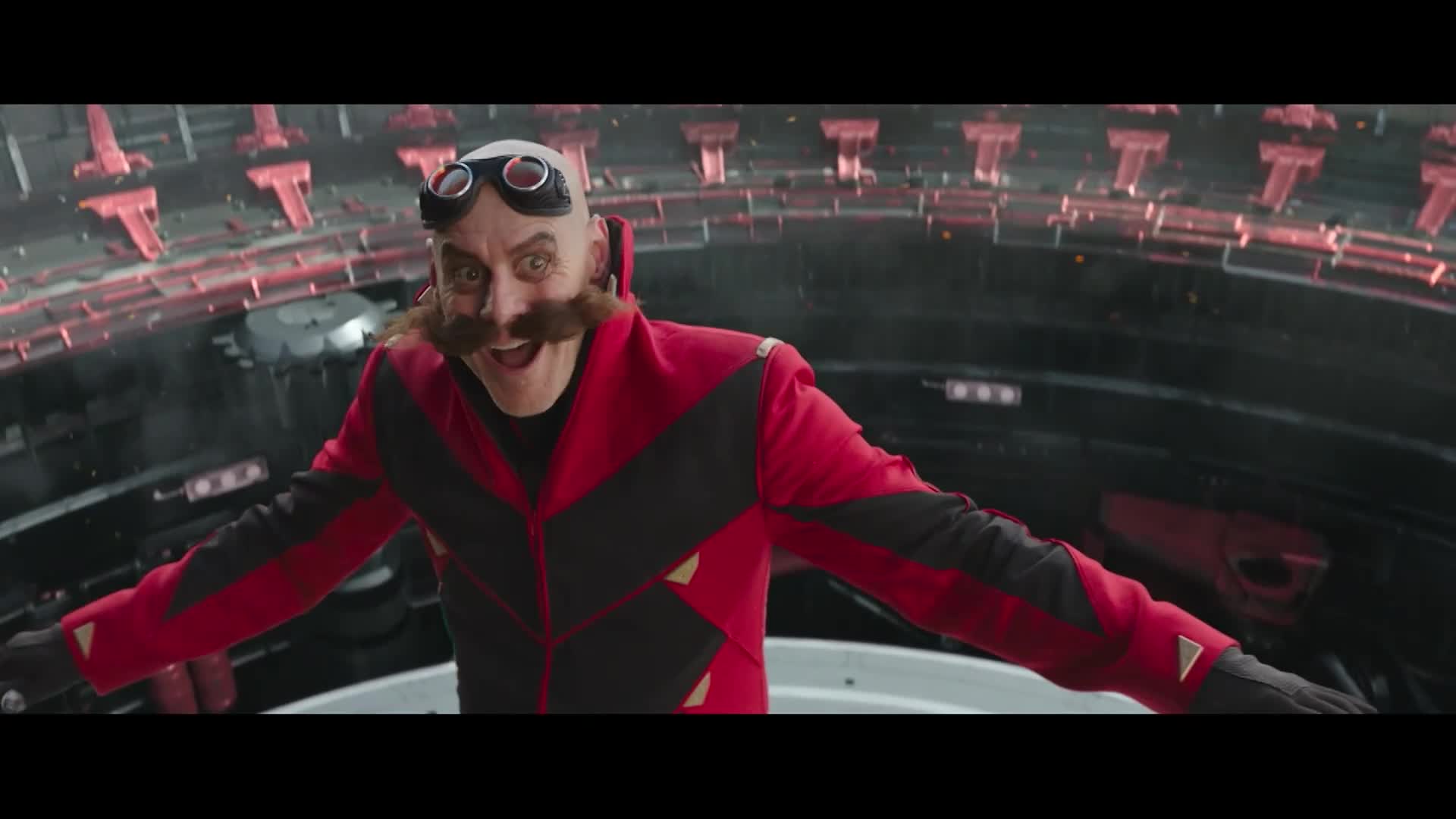 It's over, eggman. I like the new look.It works for you. What do you ...