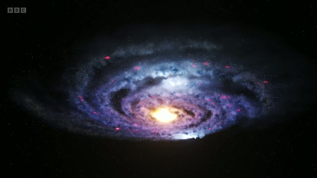 It's the force of gravitywhich creates all this structure. - Secrets of ...