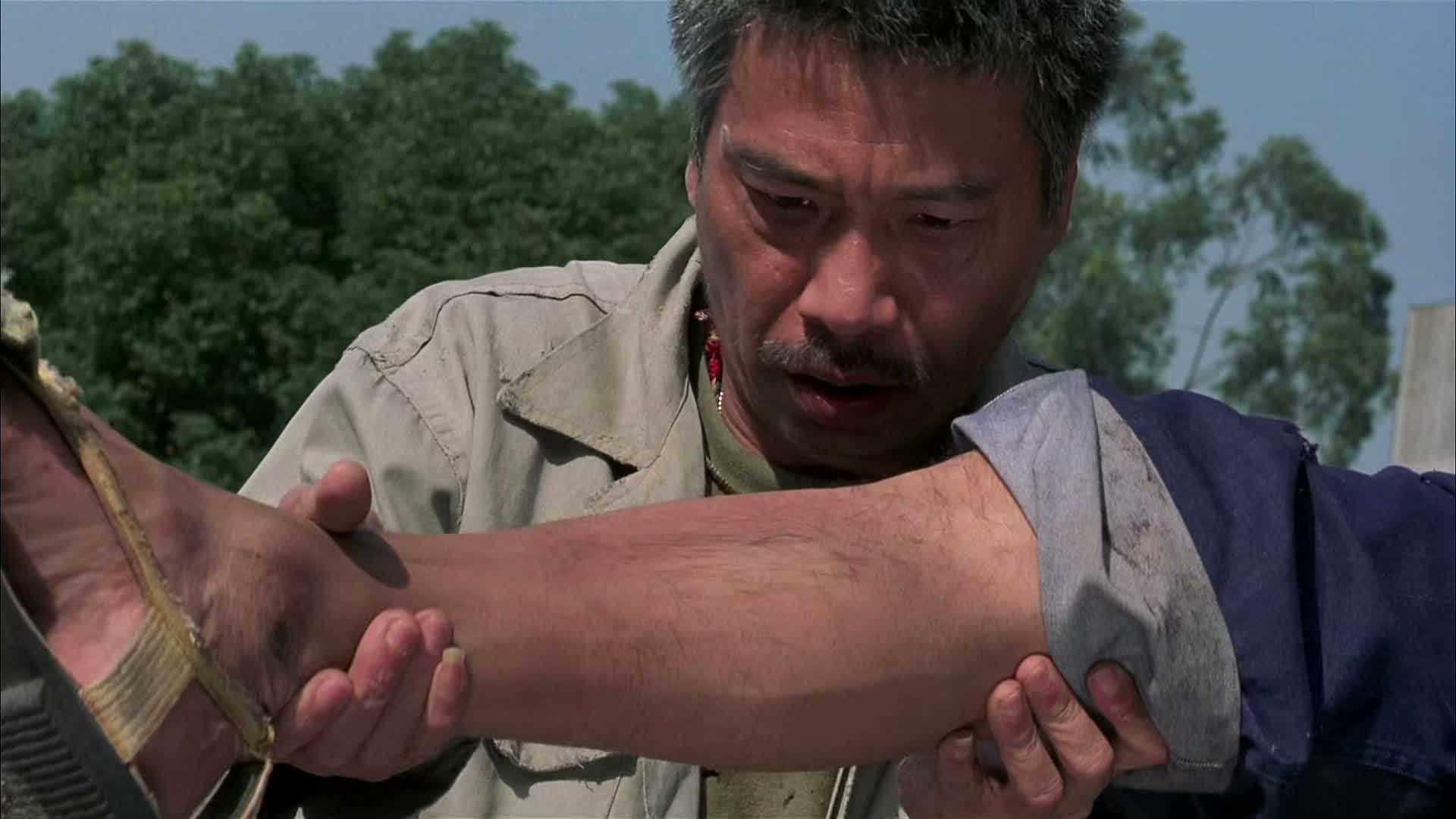 It's Shaolin Mighty Steel Leg. It's patented. - Shaolin Soccer | Clip.Cafe