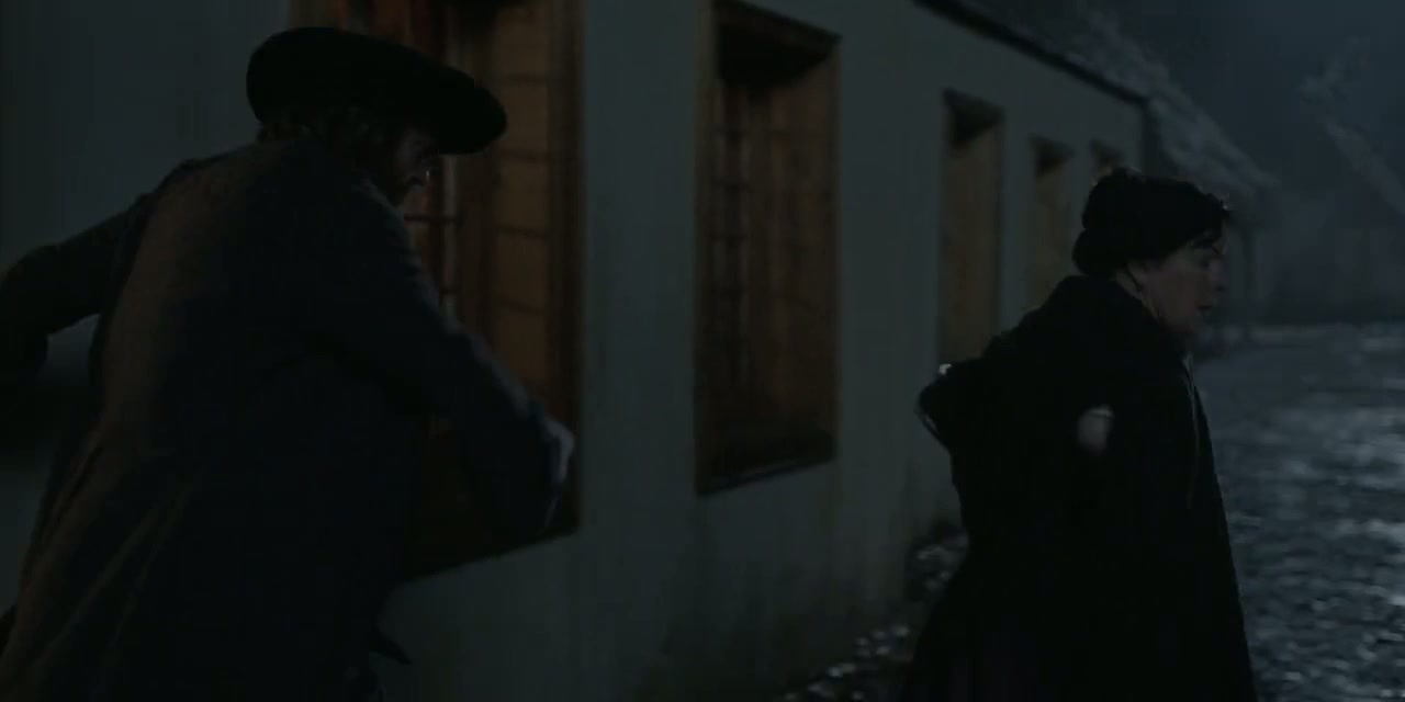 It's too dangerousto go at night. Huh? - Barkskins | Clip.Cafe