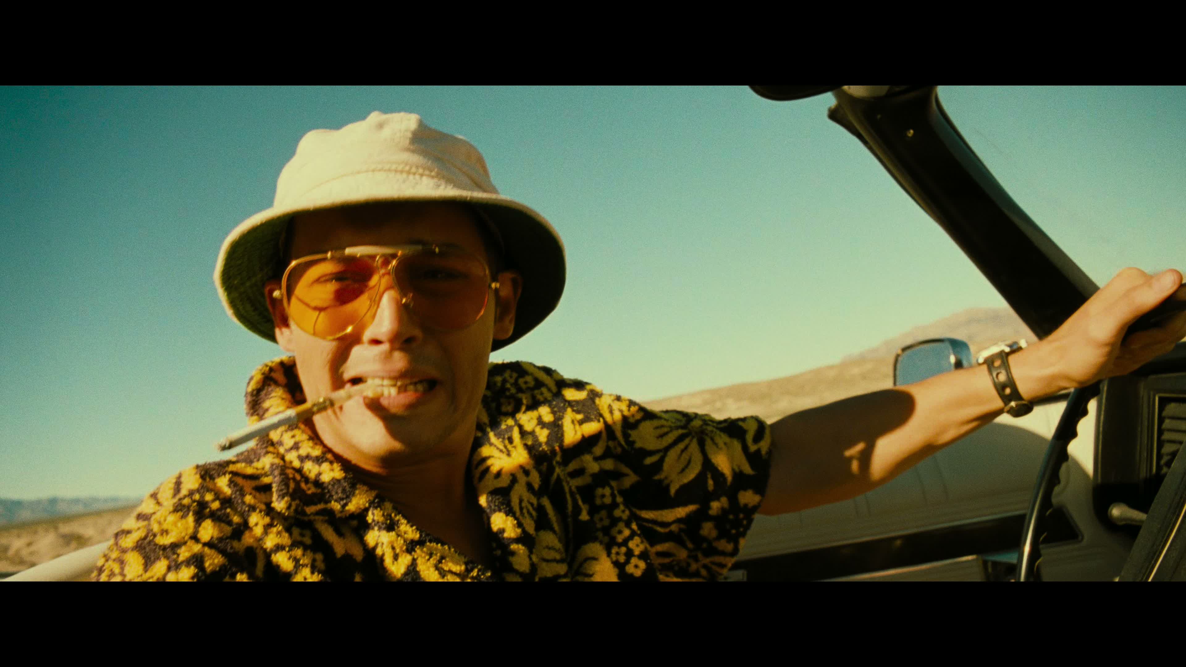 Heh heh heh. - Fear and Loathing in Las Vegas | Clip.Cafe
