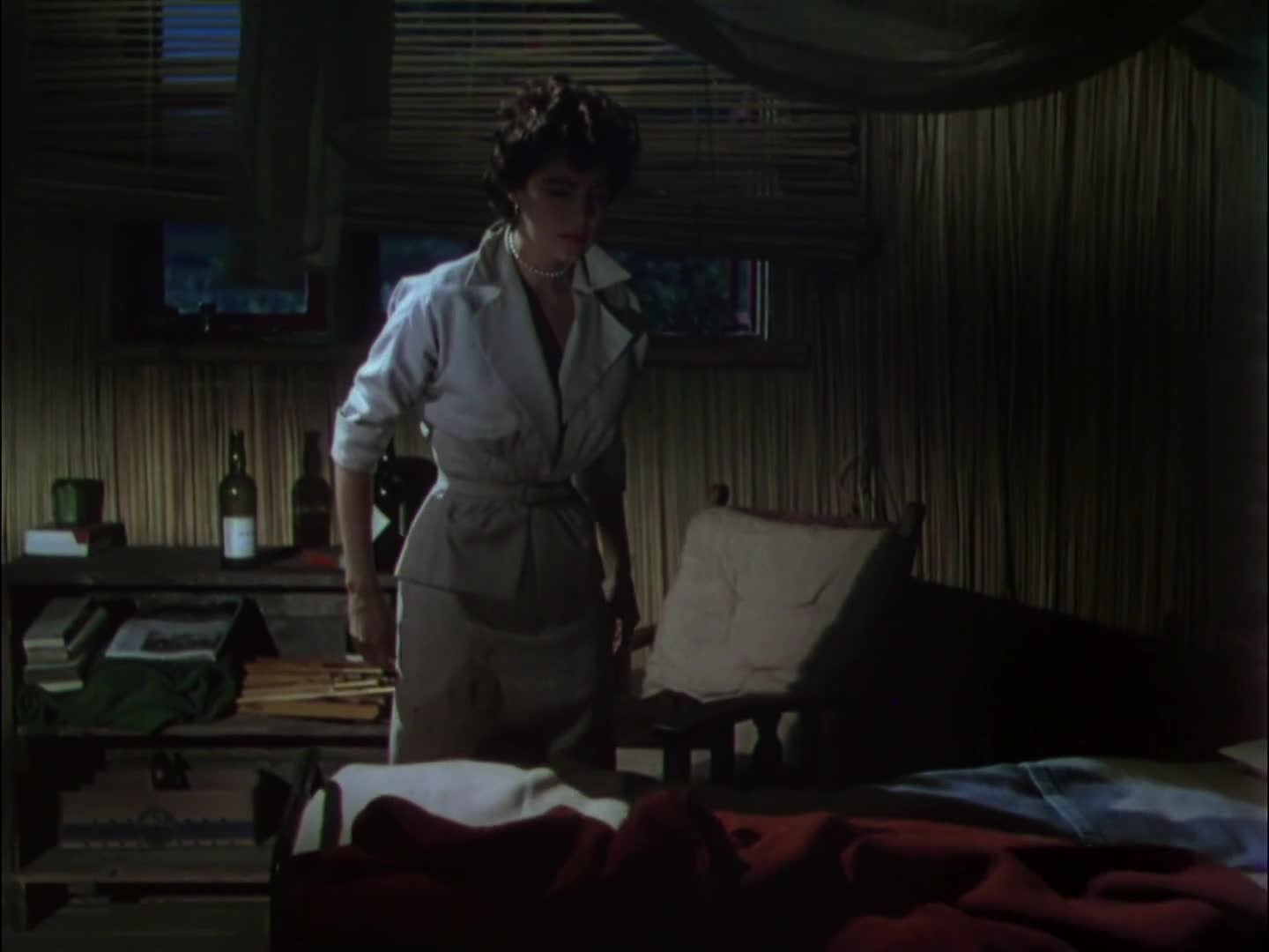 Joe, get off my bed. Scram! - Mogambo | Clip.Cafe