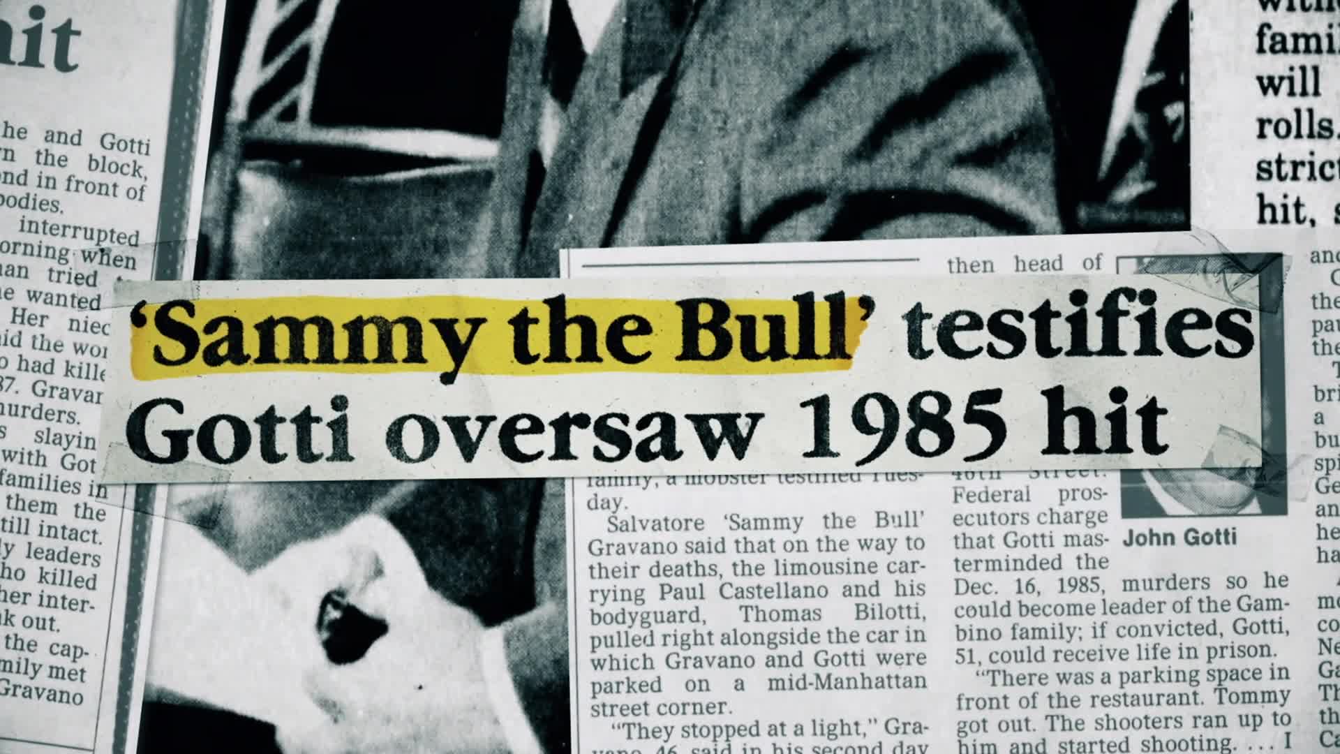 John Gotti became the boss. I became the official underboss, which I ...