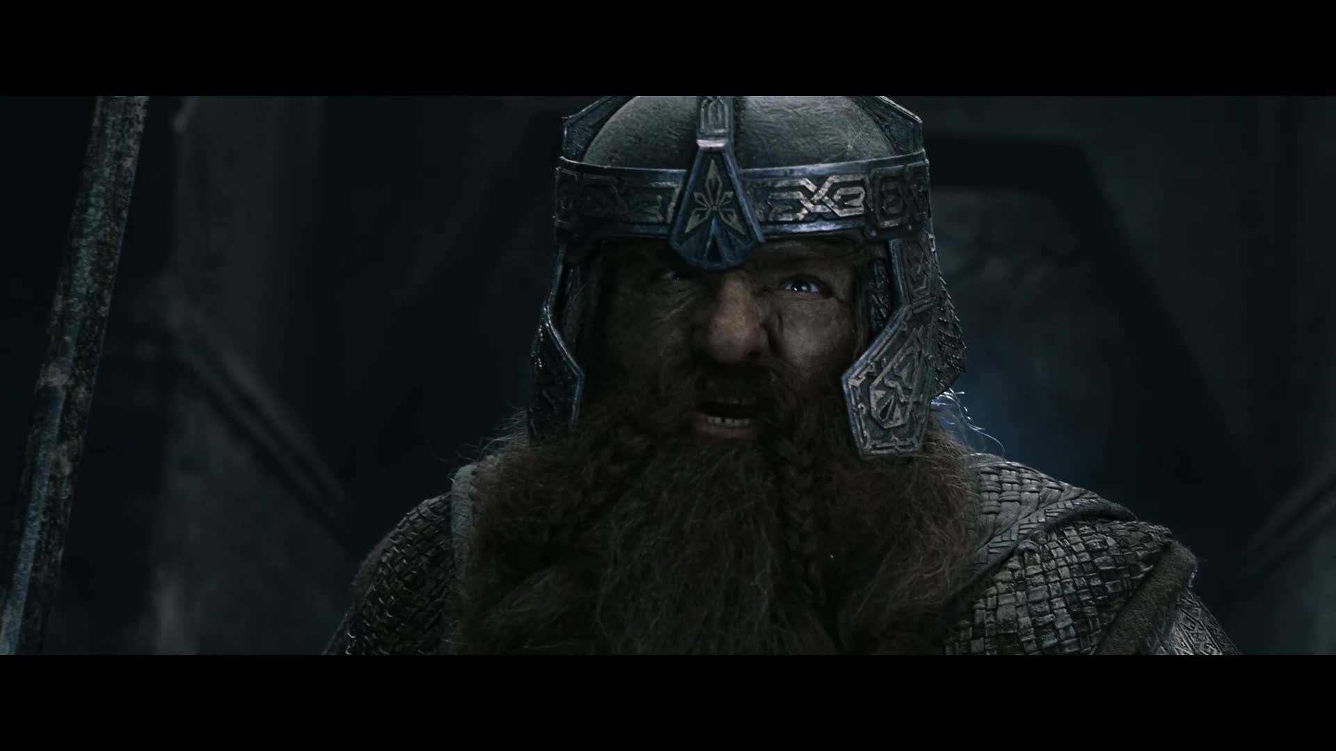 "Let them come. There is one Dwarf yet in Moria who still draws breath ...