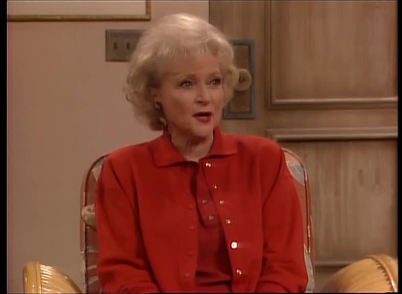 Lets face it, Blanche, you have Bette Davis eyes... and Freddy Kruger ...
